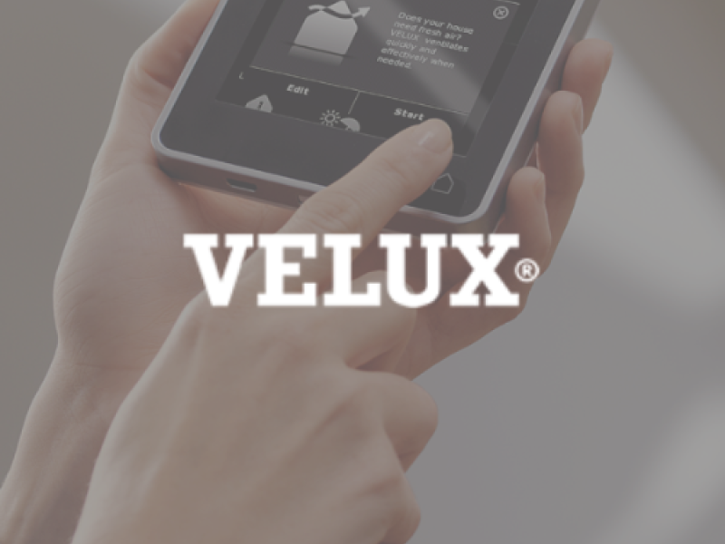 VELUX: A userfriendly remote control for skylights